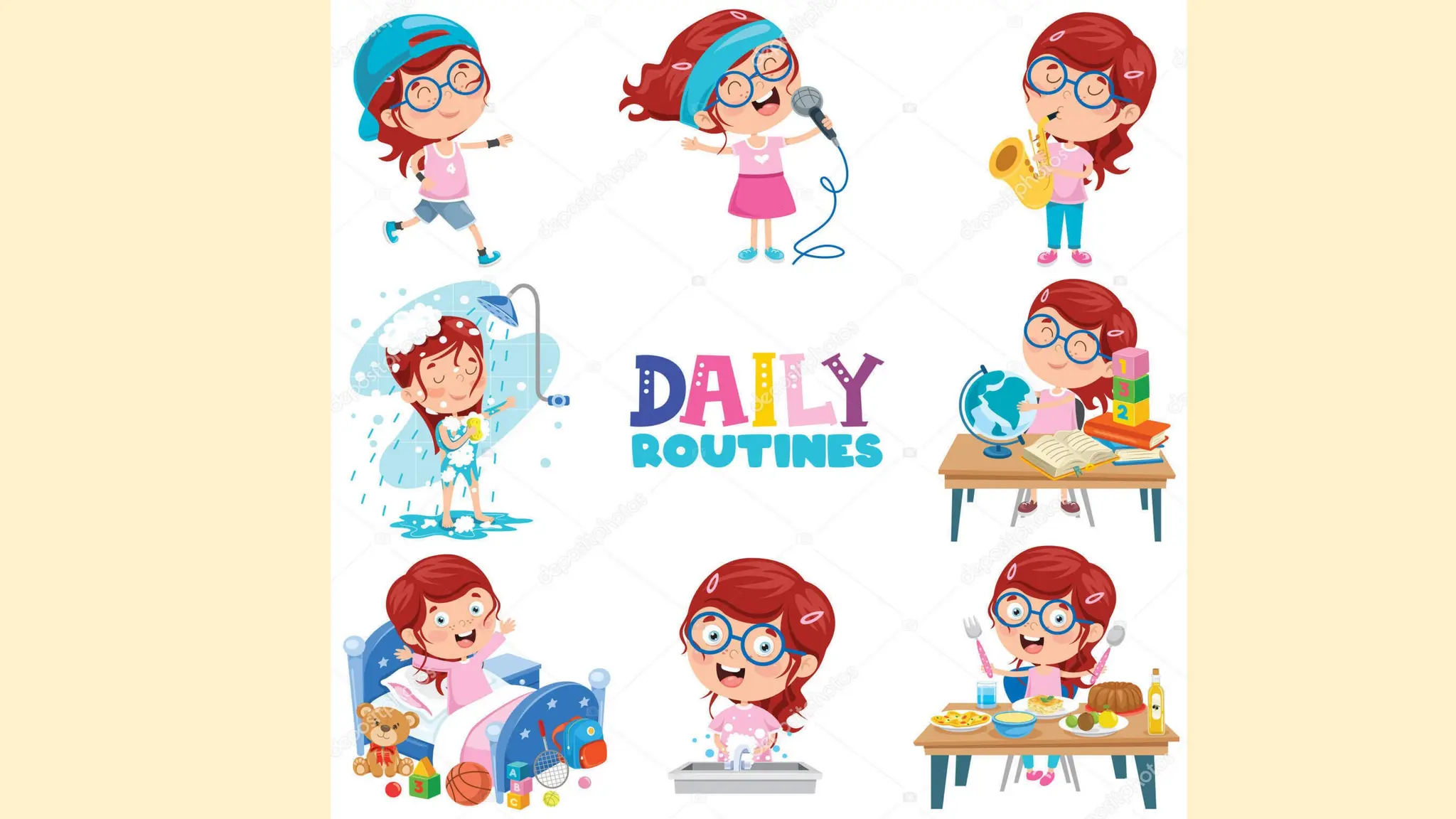 daily-routines-classroom-posters-flashcards-fun-activities-games ...