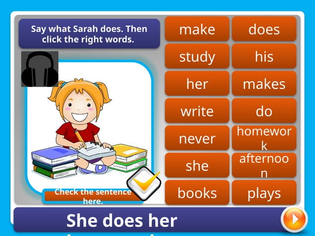 daily routines for simple present tenses | PPT