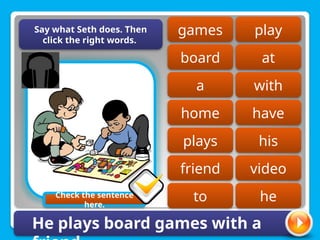 daily routines for simple present tenses | PPT