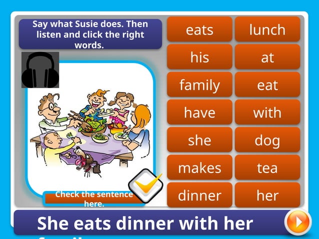 daily routines for simple present tenses | PPT