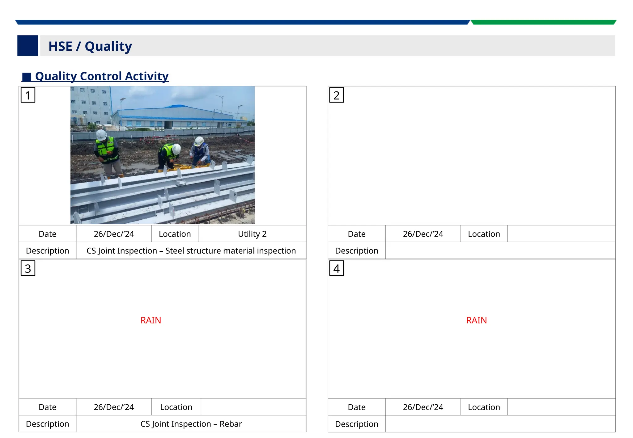 Daily activity photo QAQC- 25 Dec - Copy.pptx