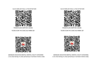 Daily and mental qr | DOCX
