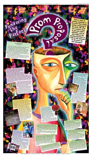 Prom proposals | PDF | Graduation | Personal Celebrations & Life Events