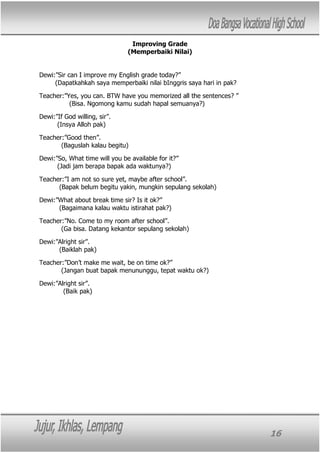 Daily conversation module | PDF