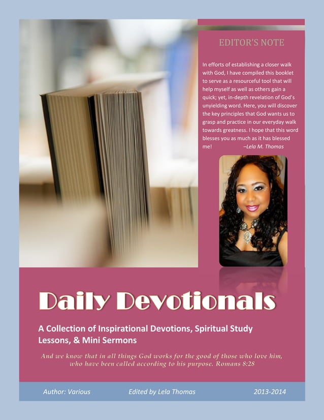 Daily devotionals for spiritual growth | PDF
