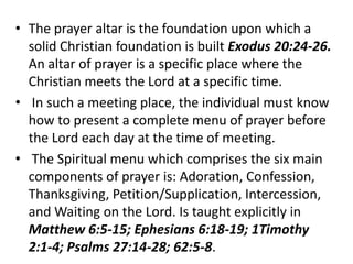 Daily dynamic encounter with god andeoye | PPTX