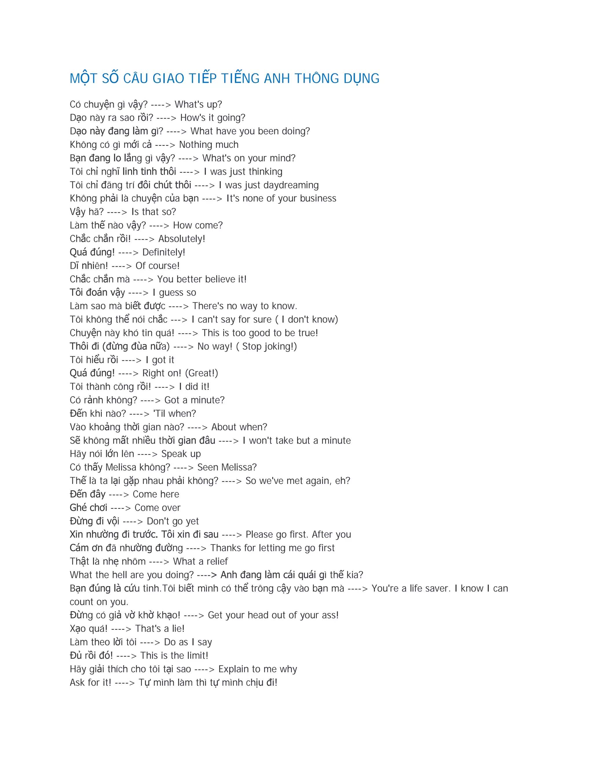 Daily english conversation step up | PDF