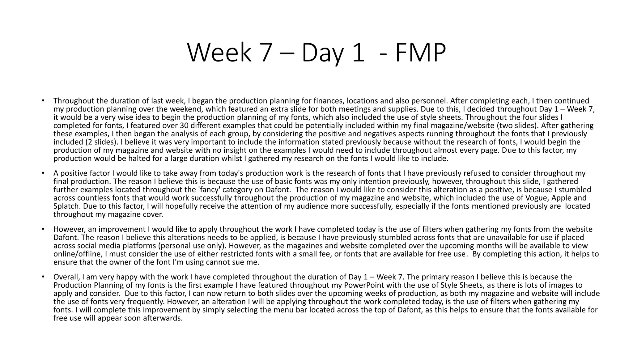 Daily evaluation | PPT