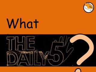Daily five learning ppt. | PPTX