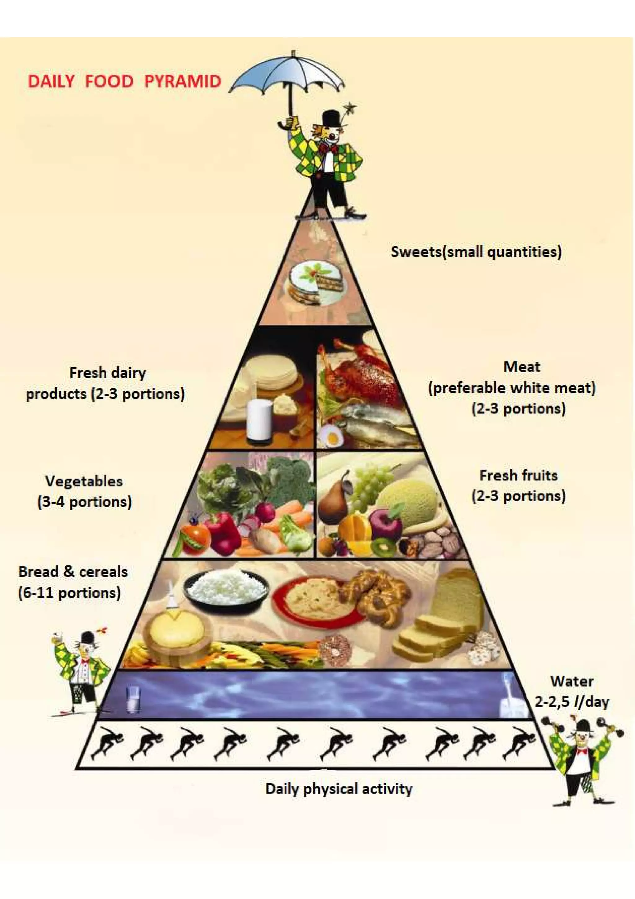 Daily food pyramid | PDF