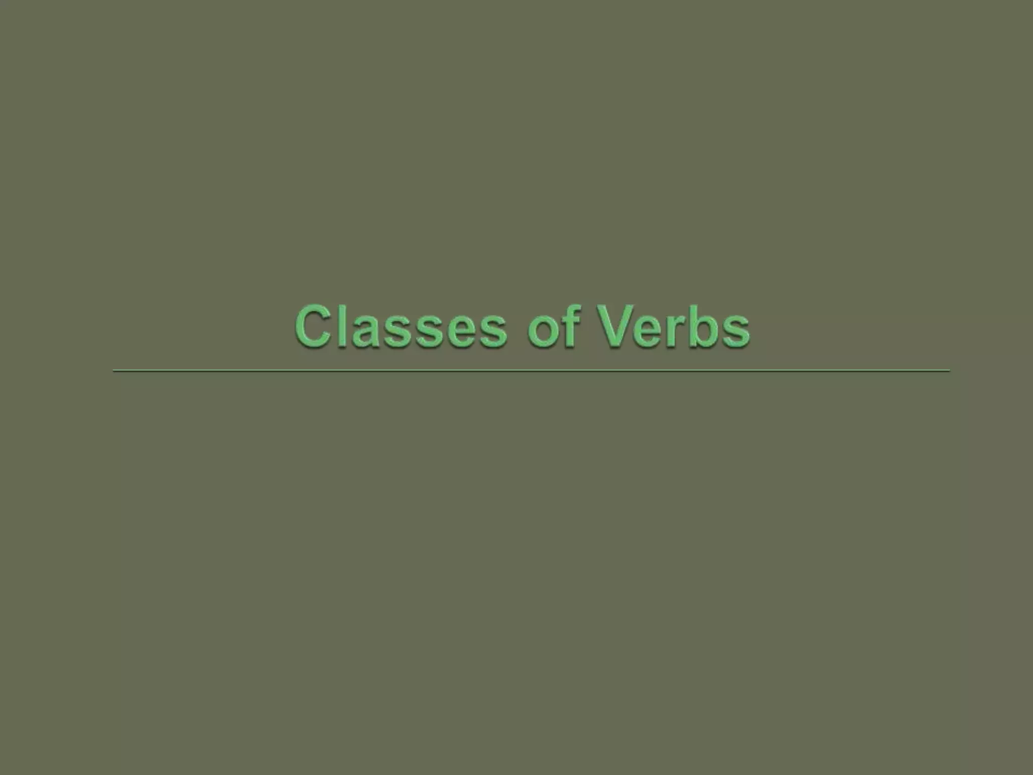 Daily Grammar - Verbs | PPTX
