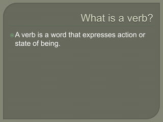 Daily Grammar - Verbs | PPTX