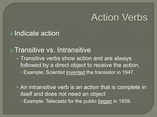 Daily Grammar - Verbs | PPTX