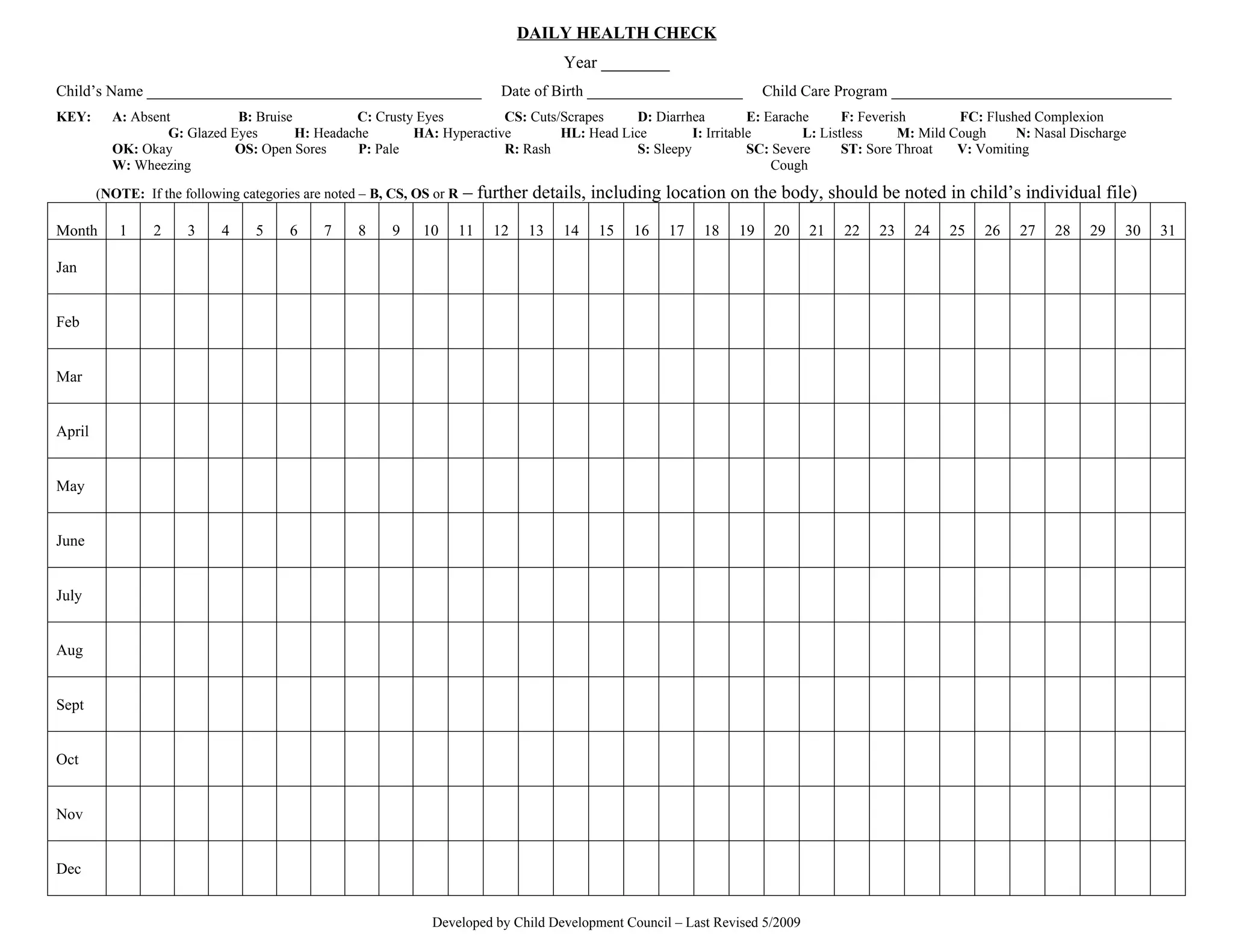 daily_health_check_form_cdc daily_health | DOC