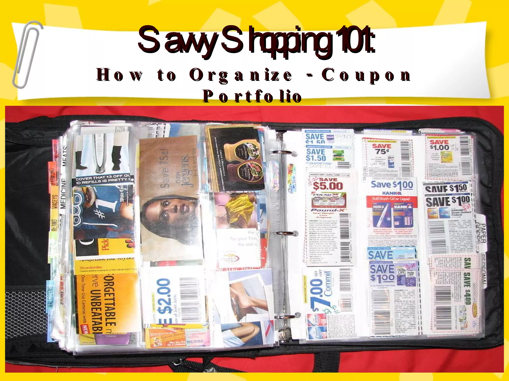 Savvyshopper training | PPT