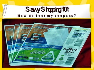 Savvyshopper training | PPT