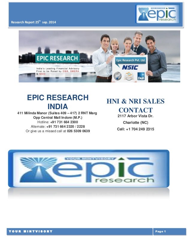 Daily klse malaysia report by epic research malaysia 25th september