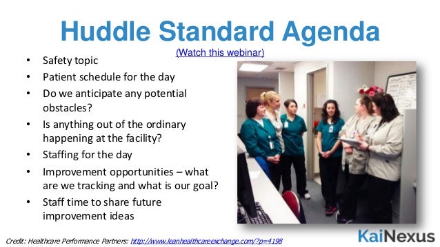 Daily Lean Management with KaiNexus: From Huddle Boards to Web-Based