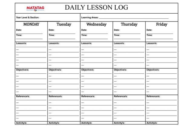 DAILY LESSON LOG.docx | Educational Assessment | Education
