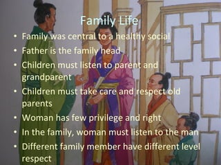 Daily life in ancient china candice | PPT