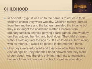 Daily life in ancient egypt By: Yvonne and Rebecca | PPT
