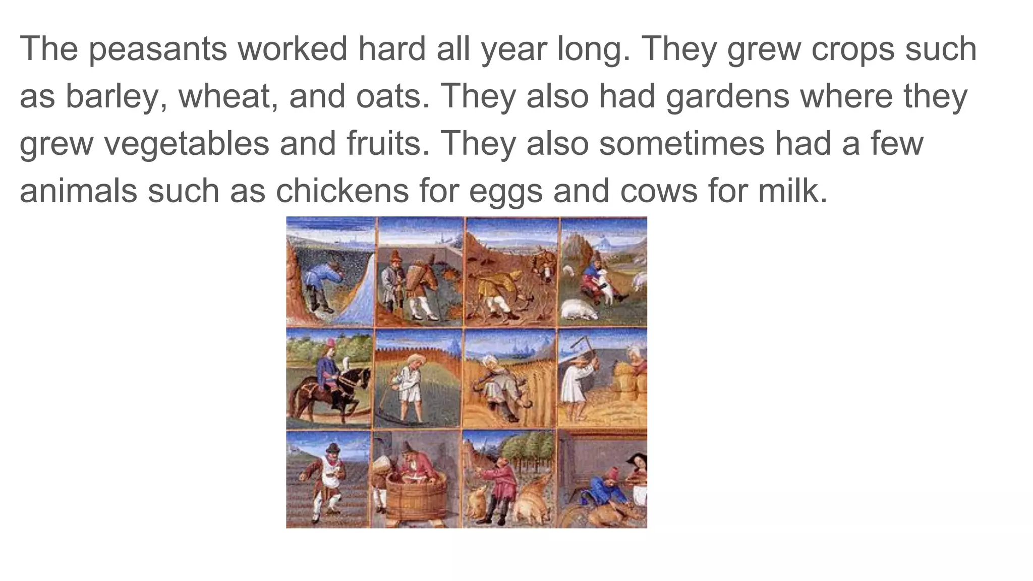 Daily life in Medieval Europe | PPT