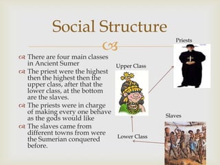 Sumer Social Structure