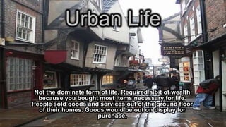 Daily life in the Middle Ages | PPT