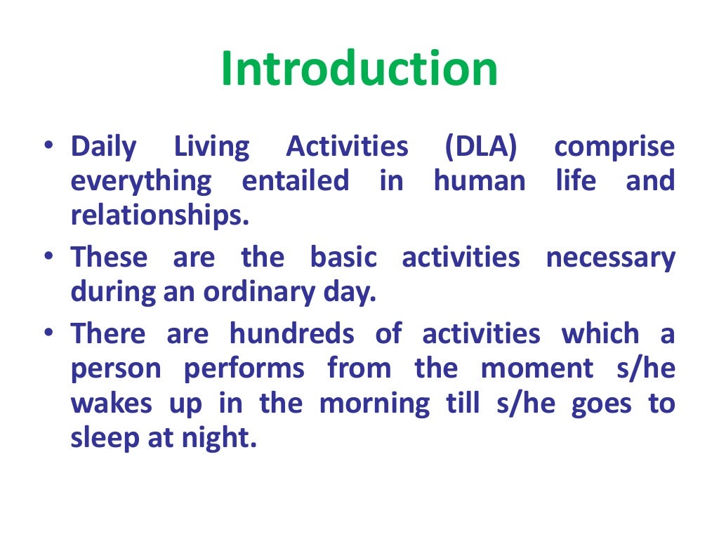 Daily Living Activities Demonstration Lesson Plan daily-living-activities-demonstration-lesson-plan