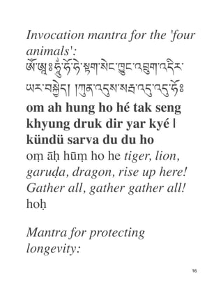 Daily lungta recitation | PDF