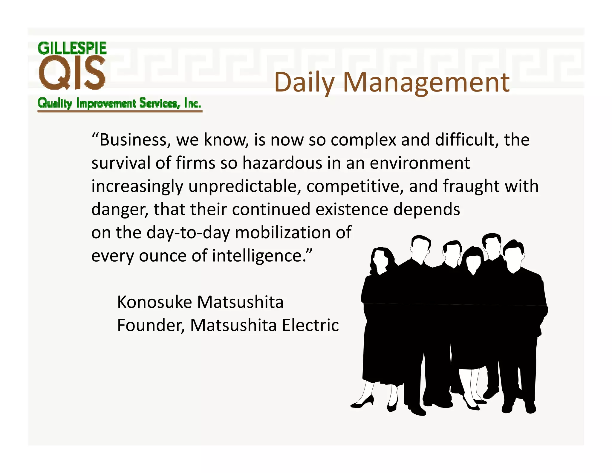 Daily Management Overview | PDF