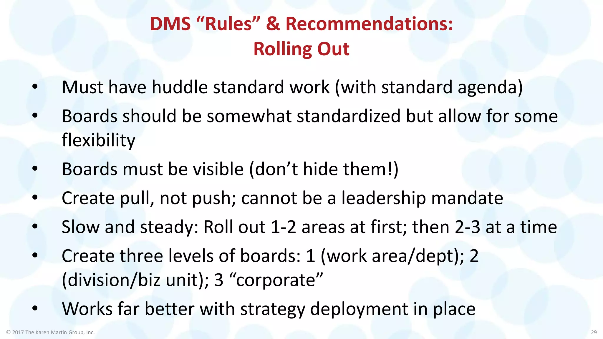 Daily Management Systems | PDF