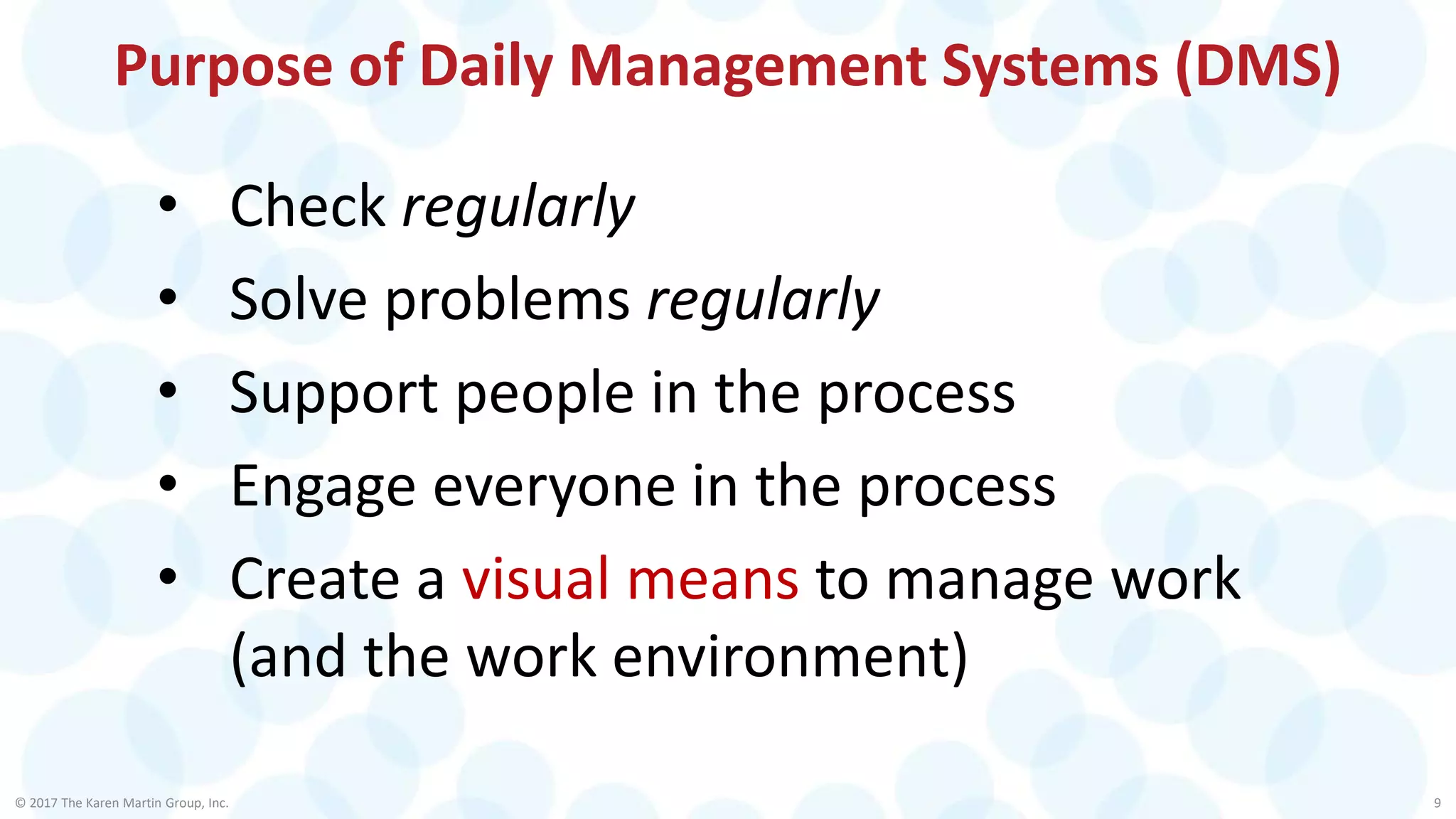 Daily Management Systems | PDF | Business | Business and Finance