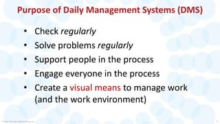 Daily Management Systems | PPT