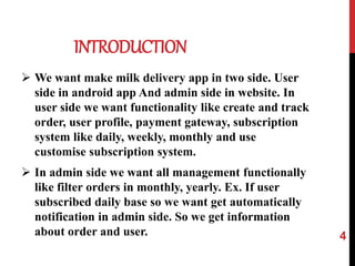 Daily milk Management | PPTX