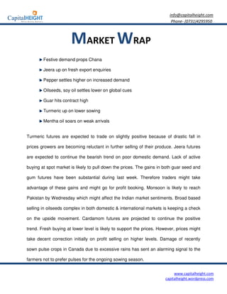 Daily ncdex tips | PDF