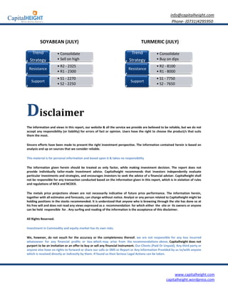 Daily ncdex tips | PDF