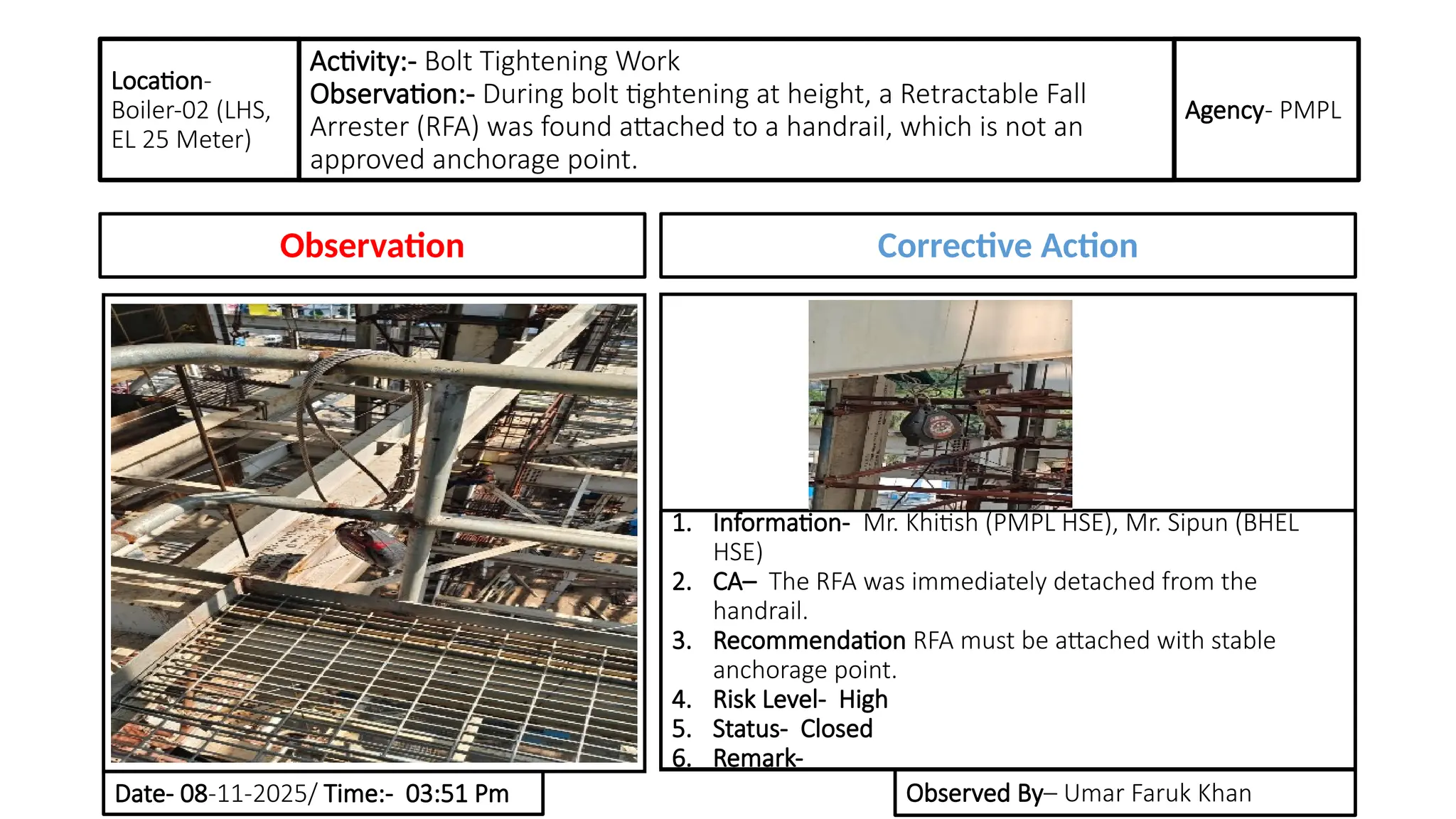 Daily Observation report 08-11-2025_choladeck.pptx