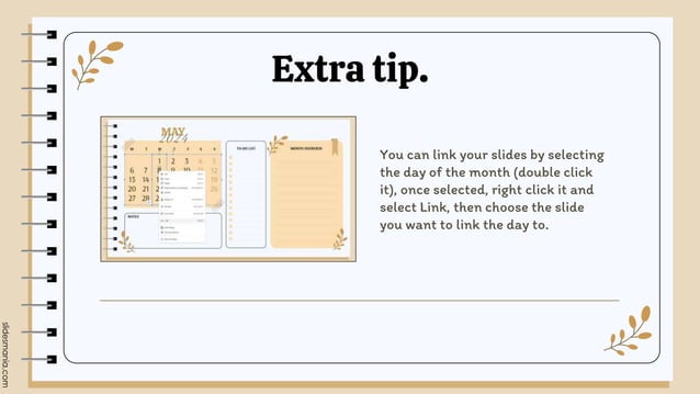 Daily Planner · agenda with organization slides | PPT