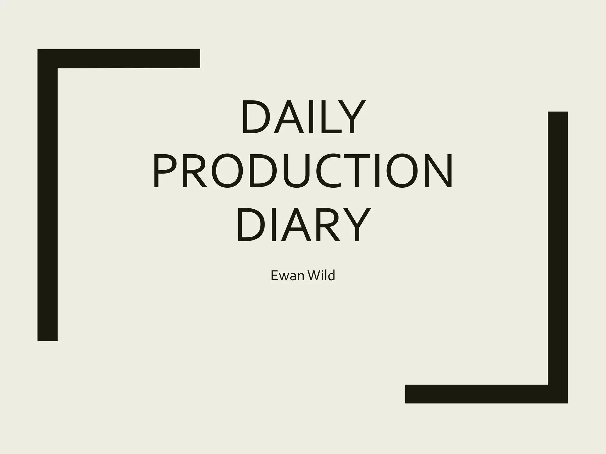 FMP Y2: Daily Production Diary | PPTX | Computer Animation | Computer Software and Applications