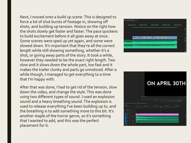 FMP Y2: Daily Production Diary | PPTX