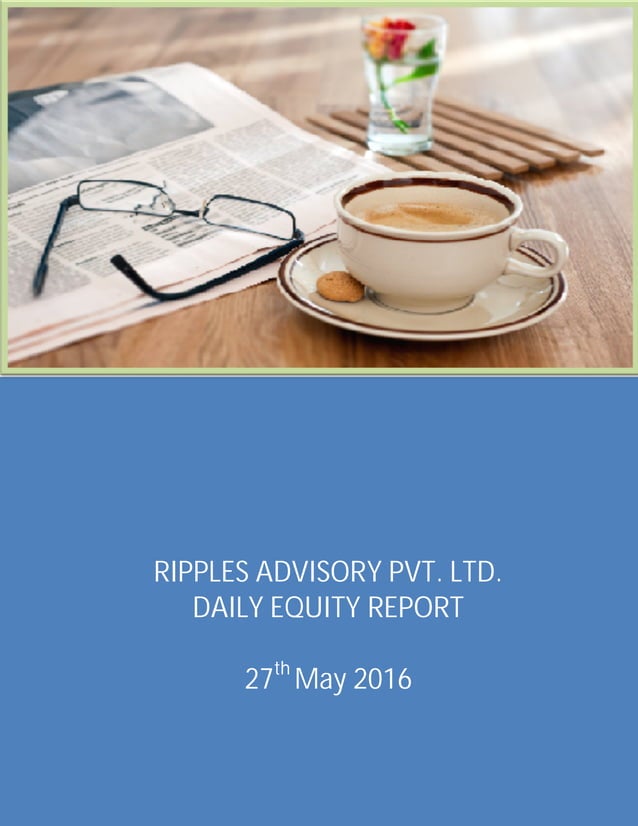 Daily Equity repoty 27 May 2016 | PDF