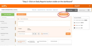 Daily report for admin new | PPT