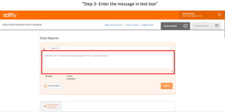 Daily report(teacher) | PPTX