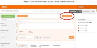 Daily report(teacher) new | PPT