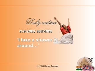 Daily Routine in Hindi | PPT