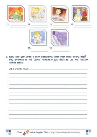 Daily routine | PDF | Homework and Study | Education