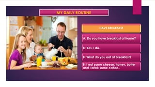 Daily routine | PPTX