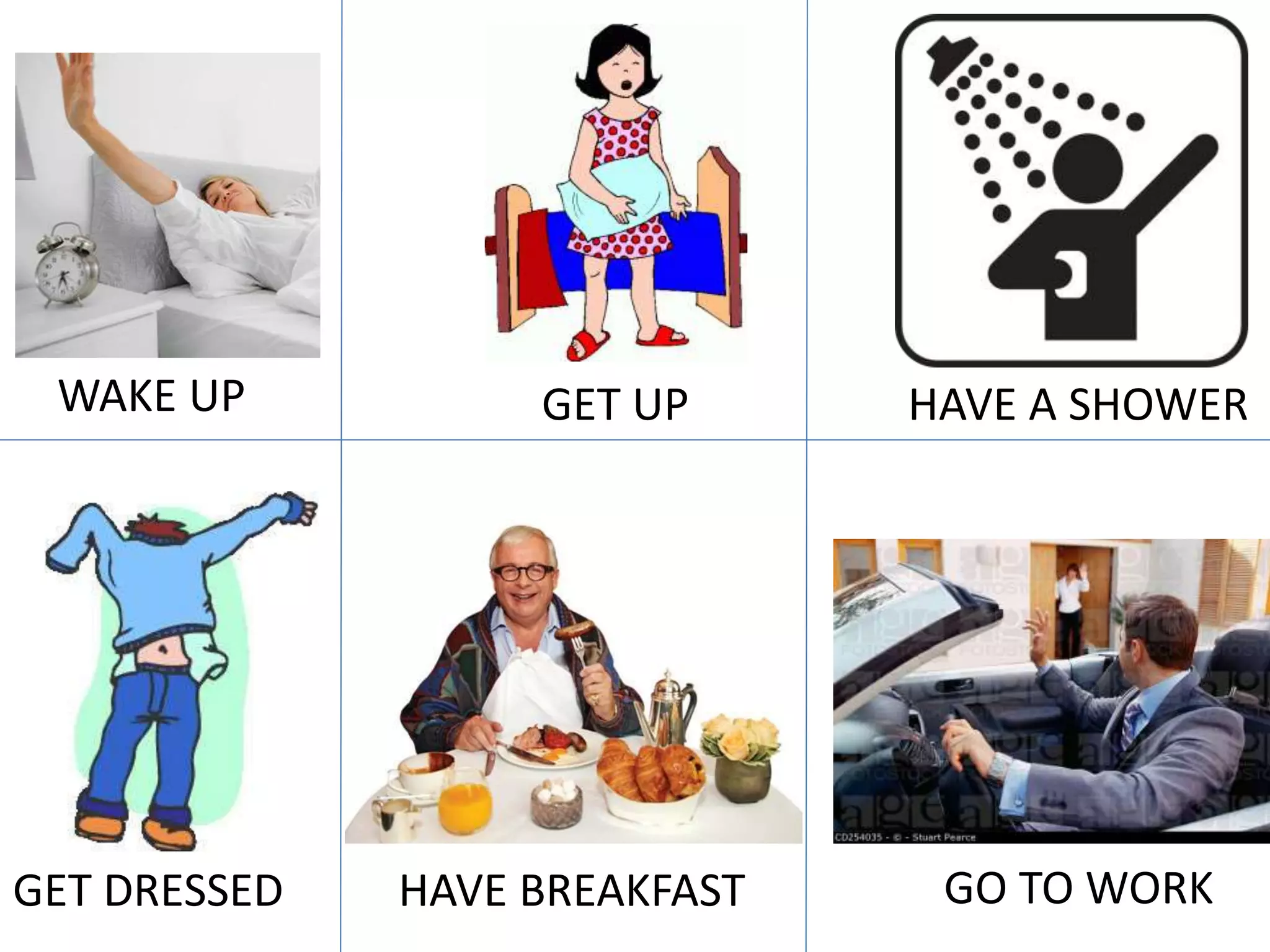 Daily routine | PPTX