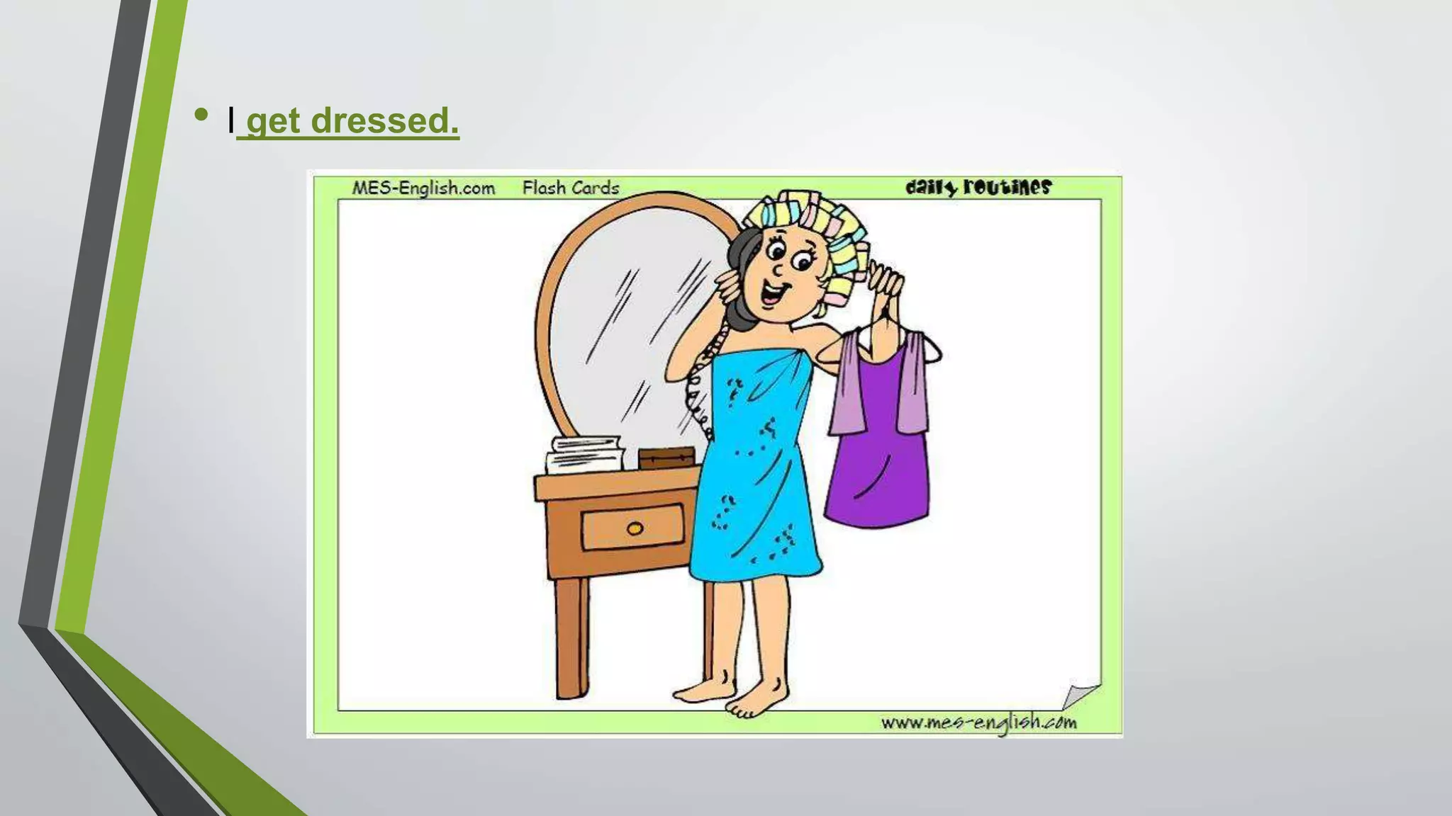 Daily routine- Present simple tense | PPTX